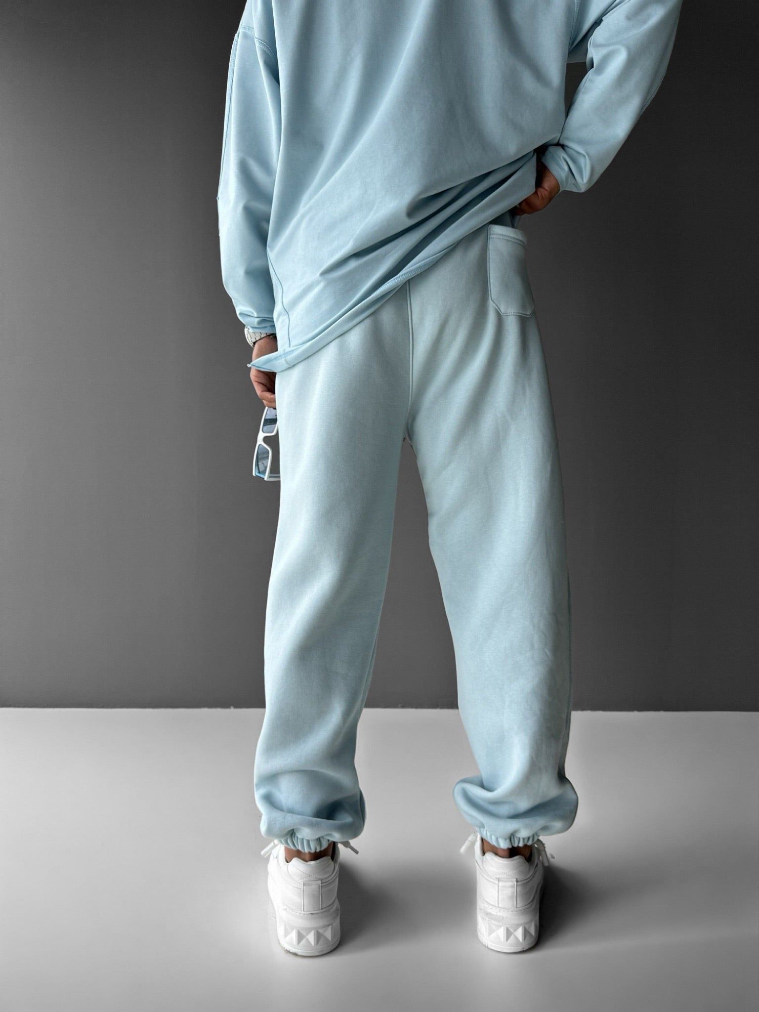 Basic Jogger - Ice Blue – Kleidermafia